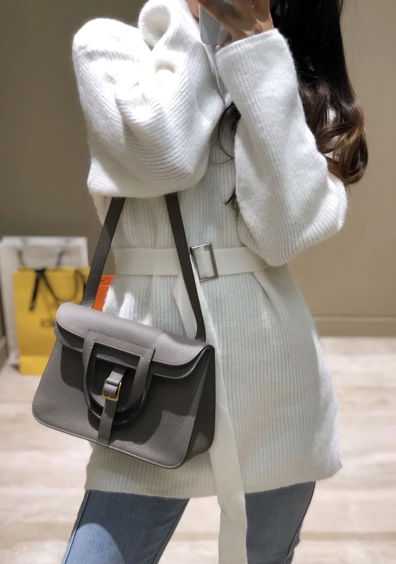 Value-priced Hermes Halzan Bags