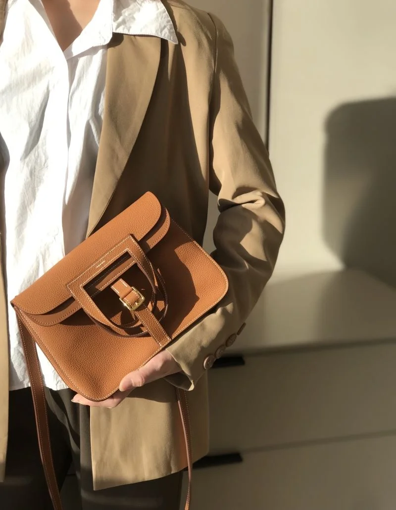 1:1 copy Hermes Halzan Bags