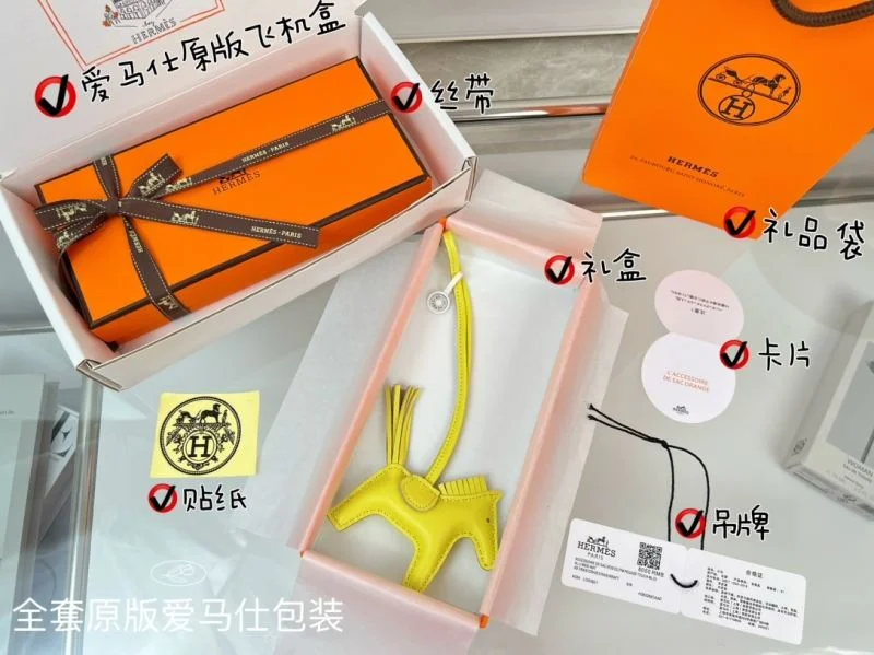 Official Hermes Handmade Pendant