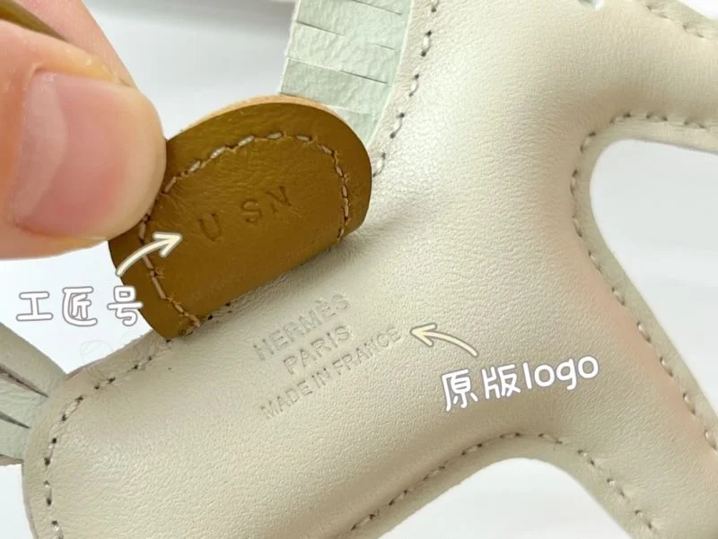 Legit Hermes Handmade Pendant