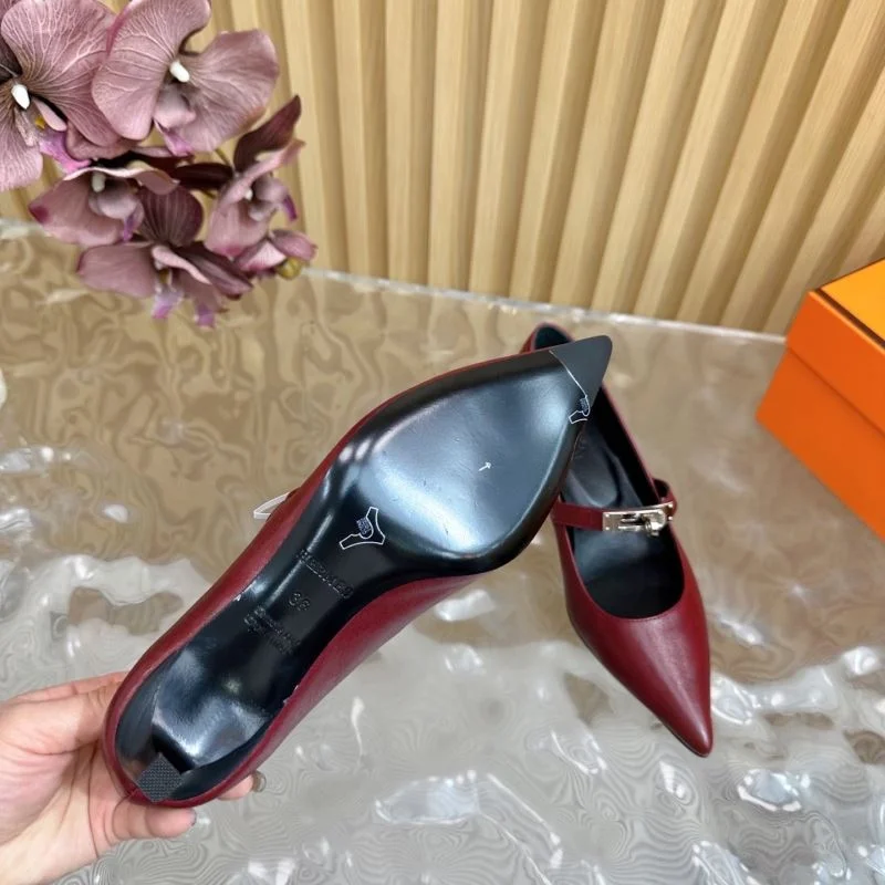 Inexpensive Hermes Heeled Shoes