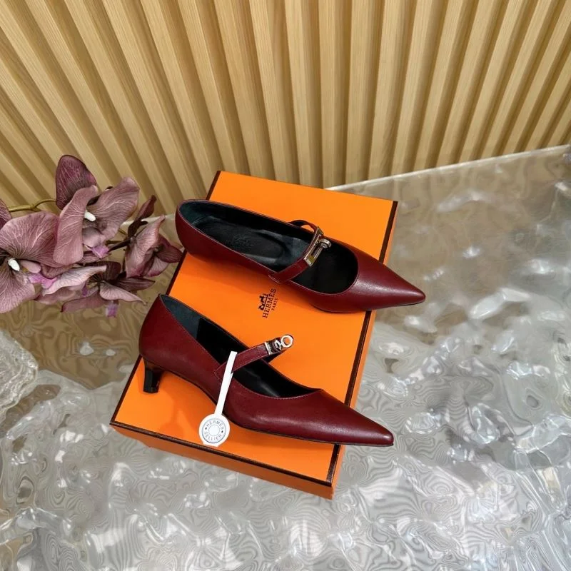 Inexpensive Hermes Heeled Shoes