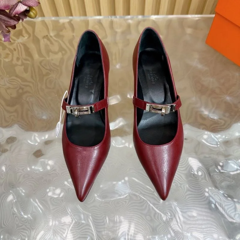 Inexpensive Hermes Heeled Shoes