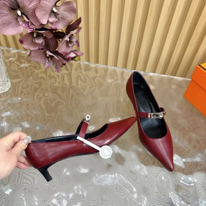 Inexpensive Hermes Heeled Shoes
