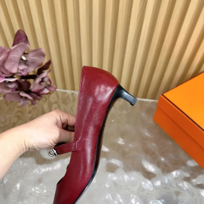 Inexpensive Hermes Heeled Shoes