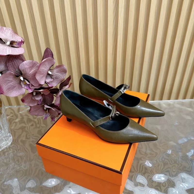 Hermes Heeled Shoes