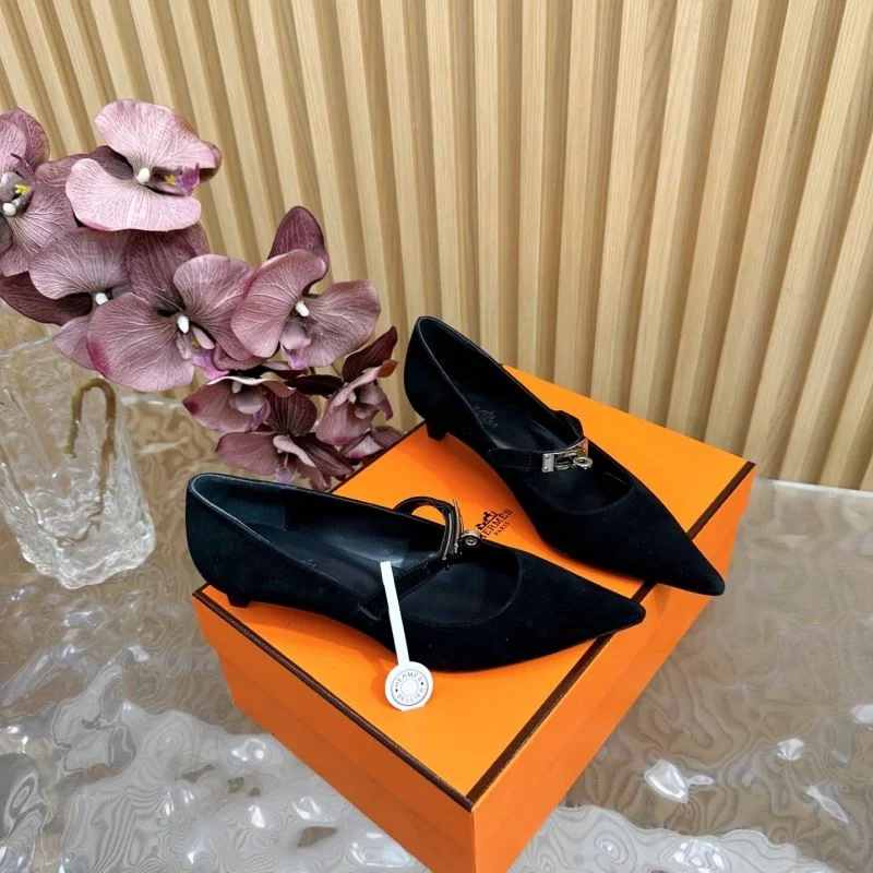 Genuine Hermes Heeled Shoes