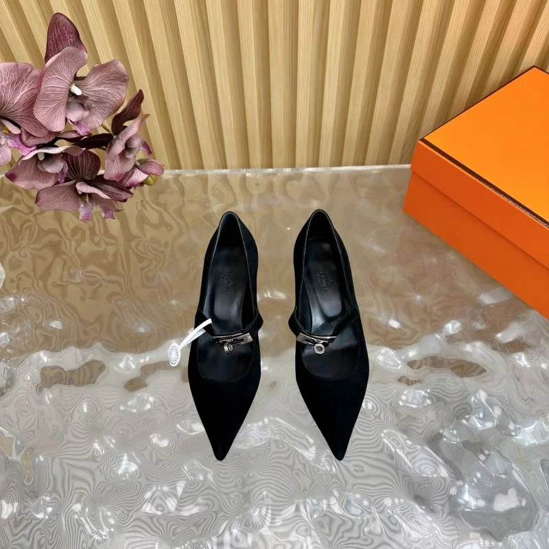 Genuine Hermes Heeled Shoes