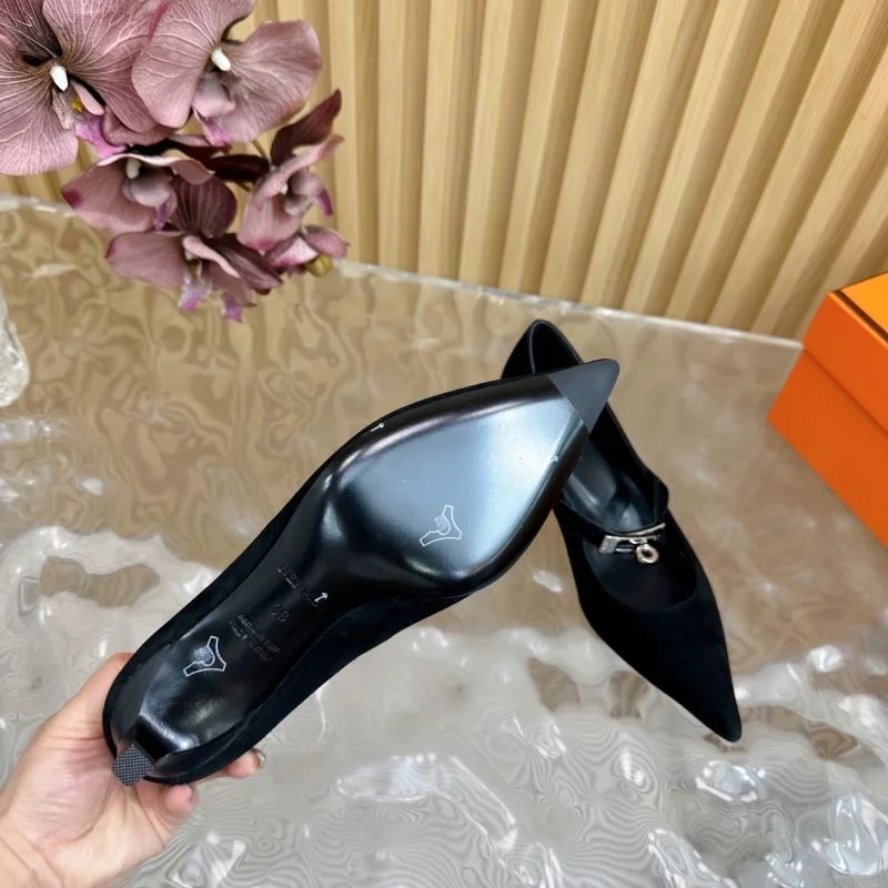 Genuine Hermes Heeled Shoes