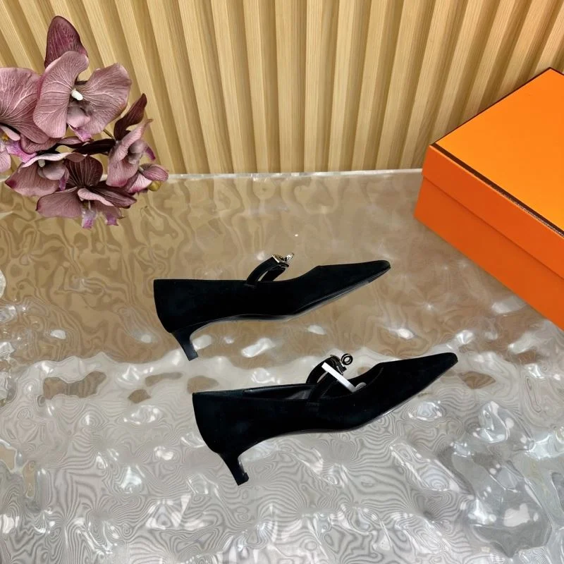 Genuine Hermes Heeled Shoes