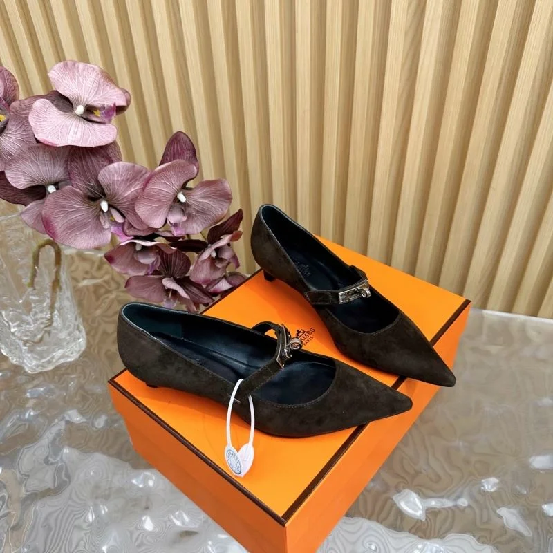 Precise copy Hermes Heeled Shoes