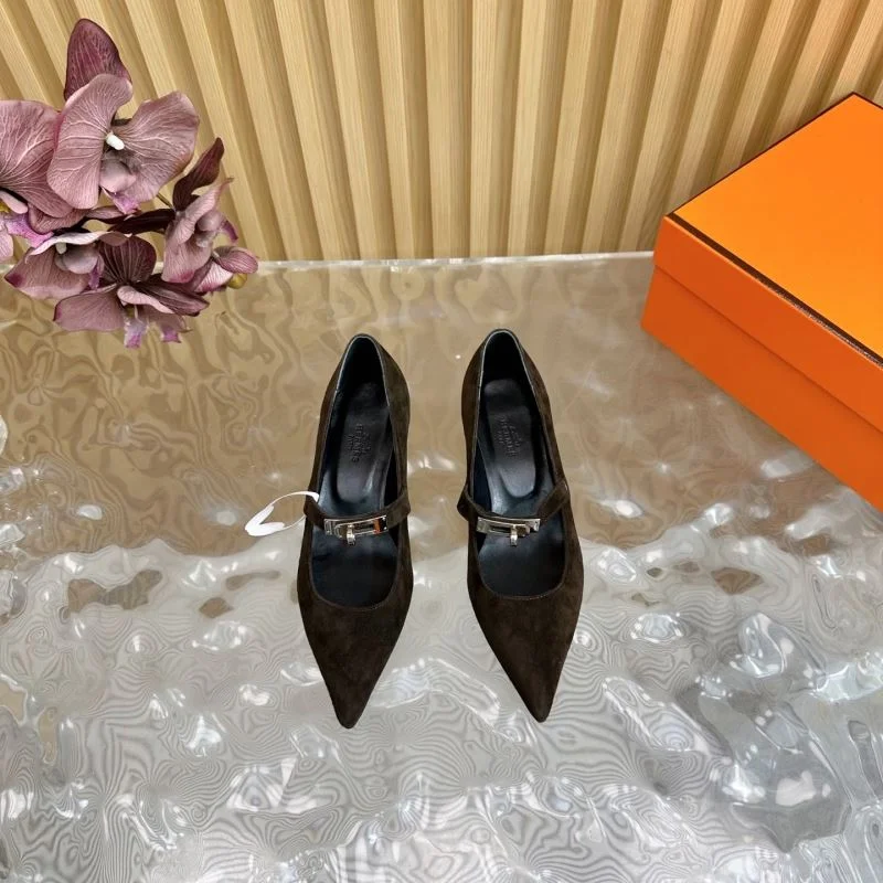 Precise copy Hermes Heeled Shoes