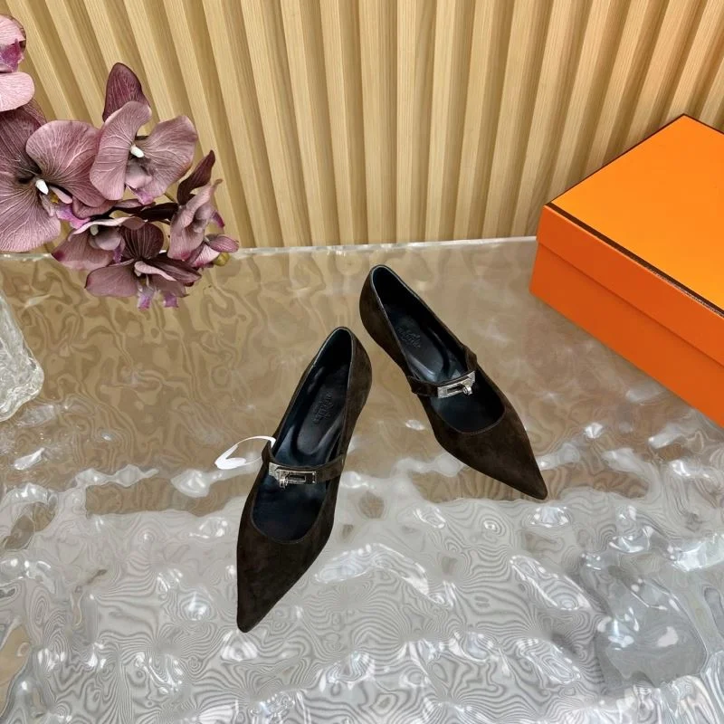 Precise copy Hermes Heeled Shoes