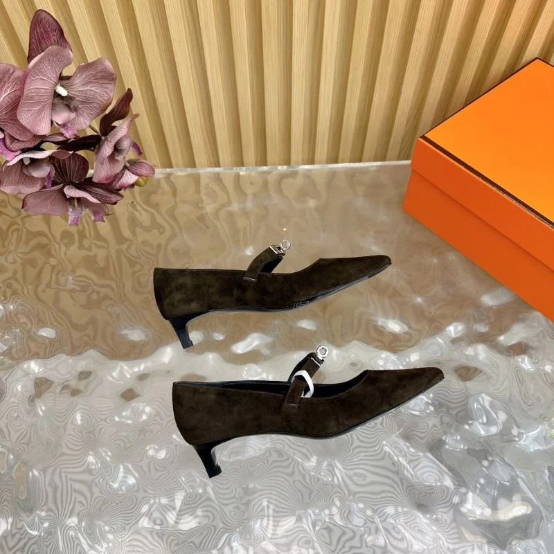 Precise copy Hermes Heeled Shoes