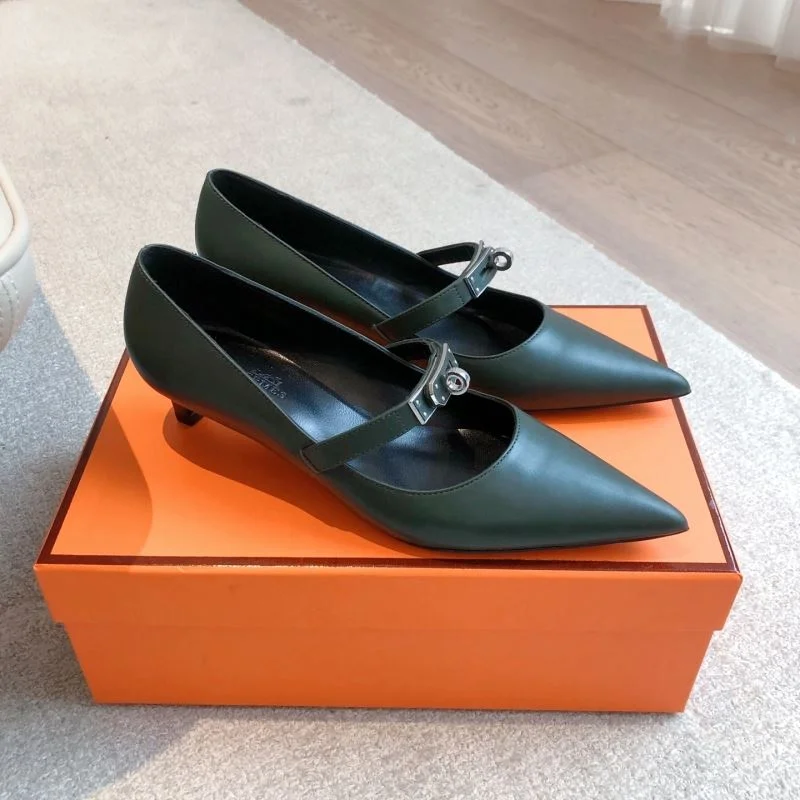 Hermes Heeled Shoes