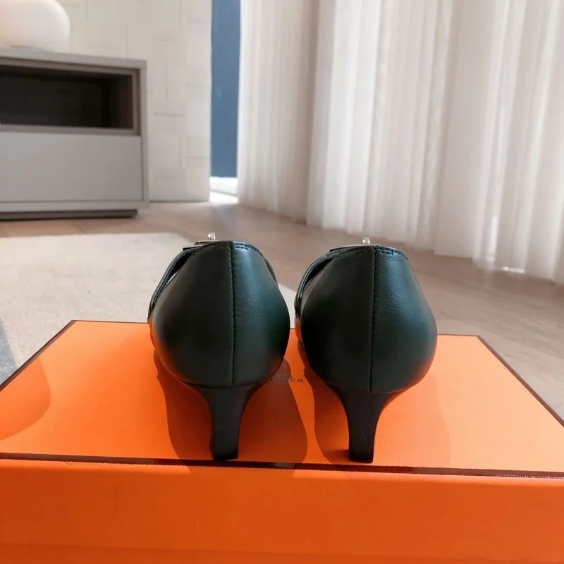 Top mirror Hermes Heeled Shoes