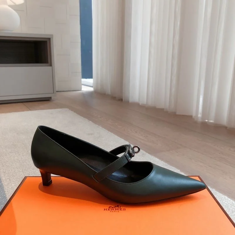 Top mirror Hermes Heeled Shoes