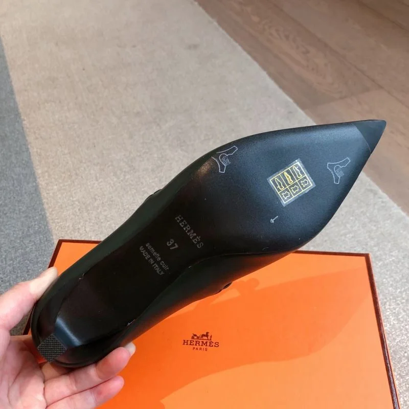 Top mirror Hermes Heeled Shoes