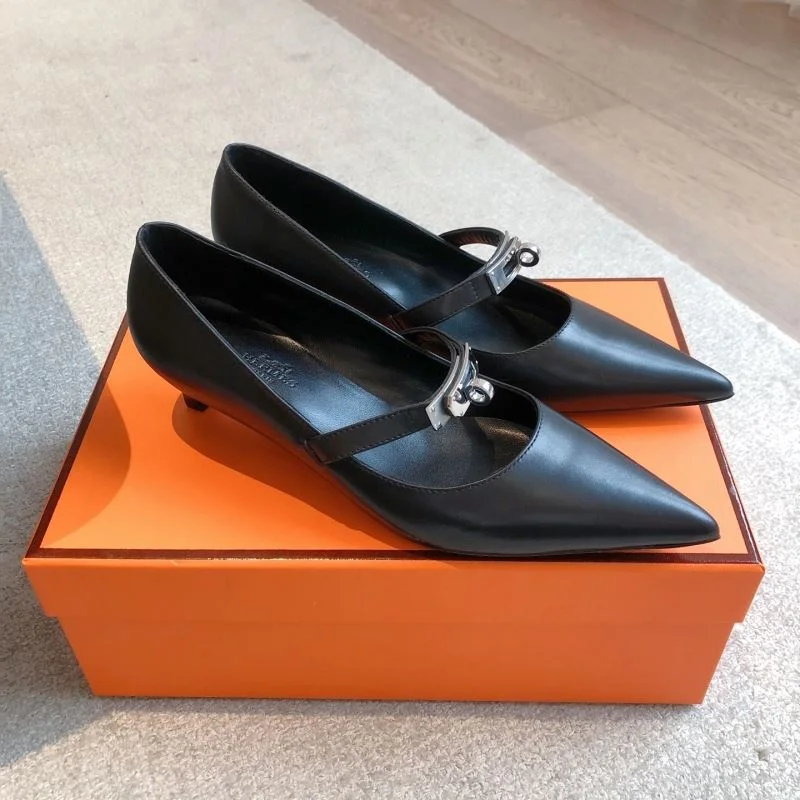 Hermes Heeled Shoes