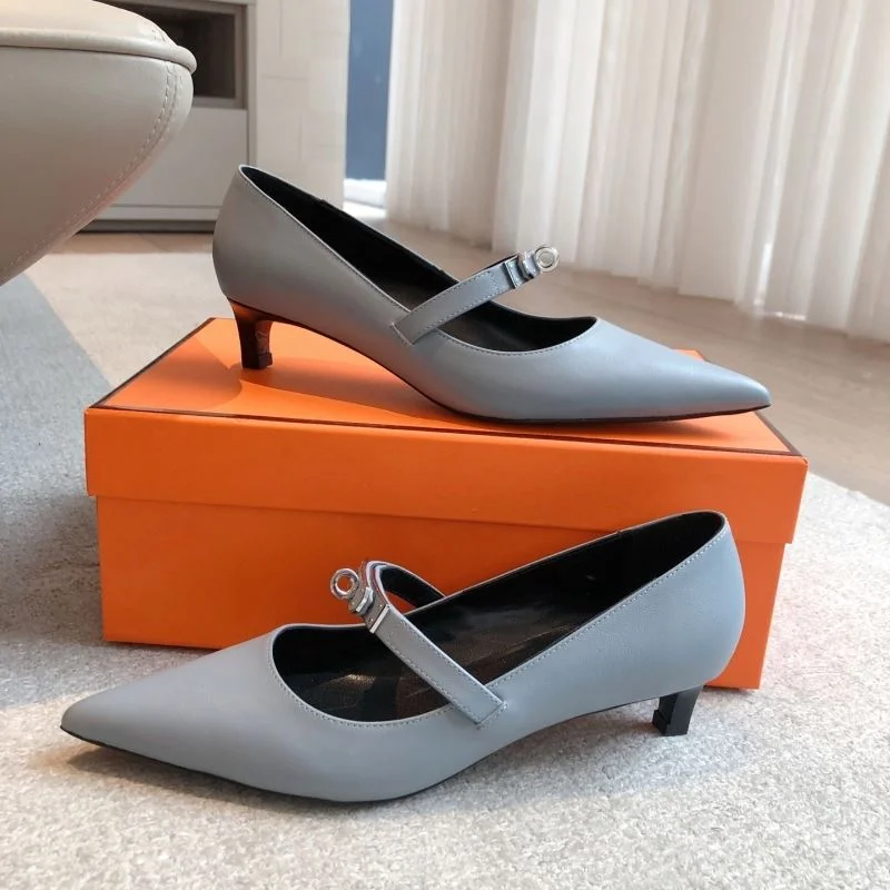 Factory-made Hermes Heeled Shoes