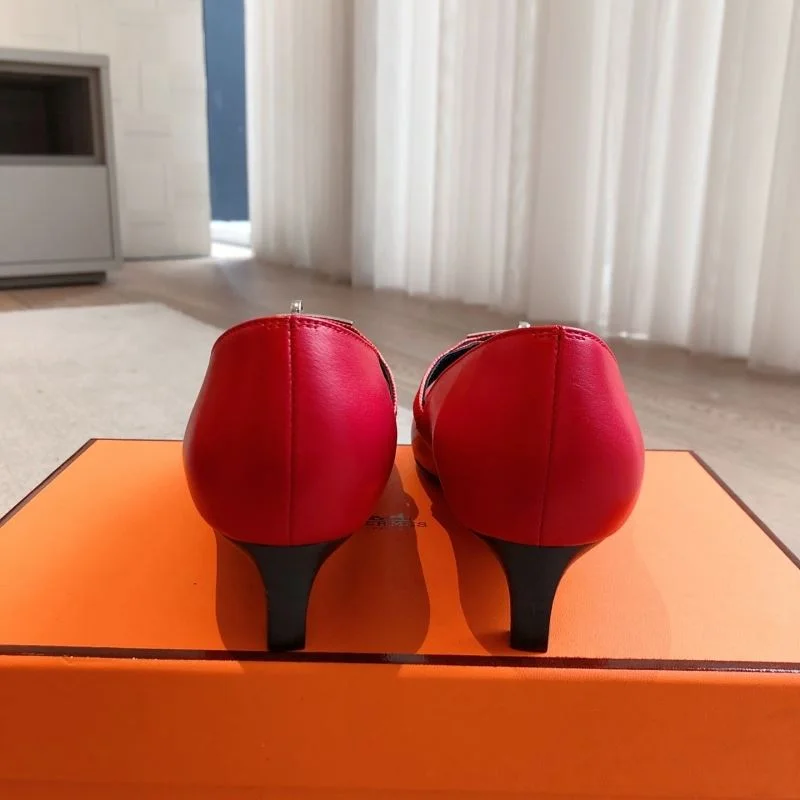 Real Hermes Heeled Shoes