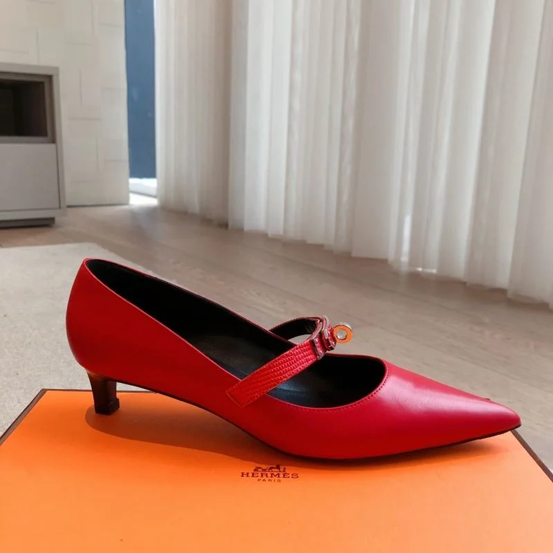 Real Hermes Heeled Shoes