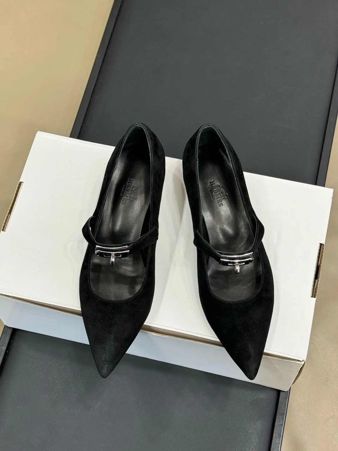 Official Hermes Heeled Shoes
