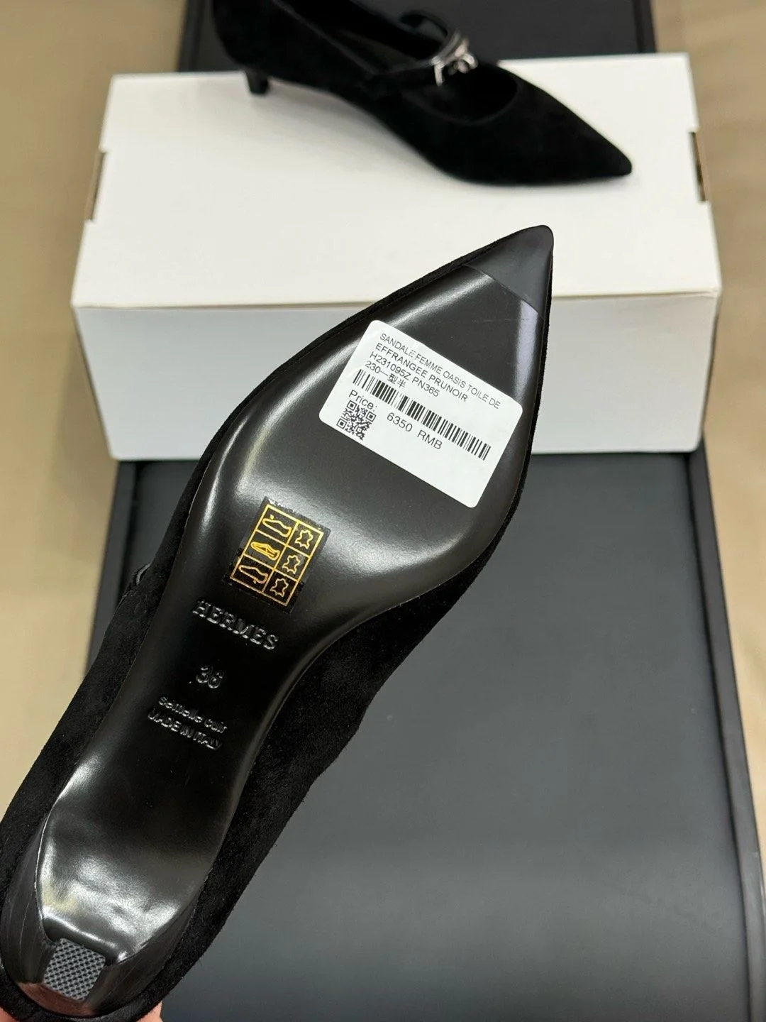 Official Hermes Heeled Shoes