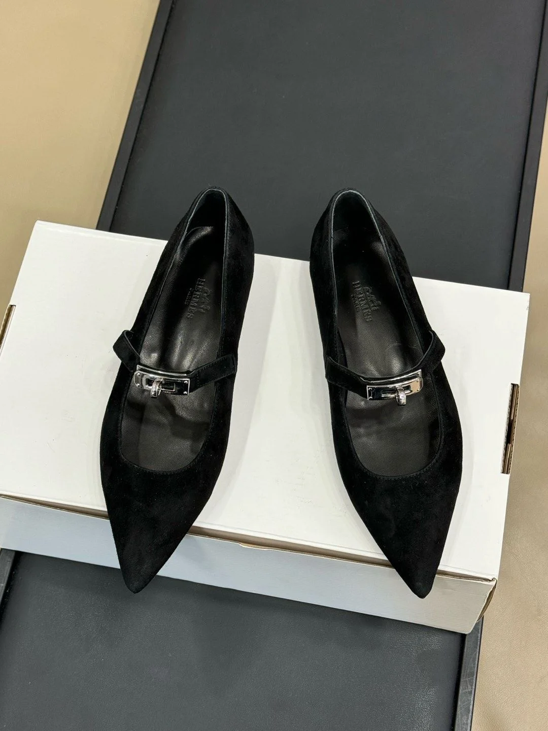 Official Hermes Heeled Shoes