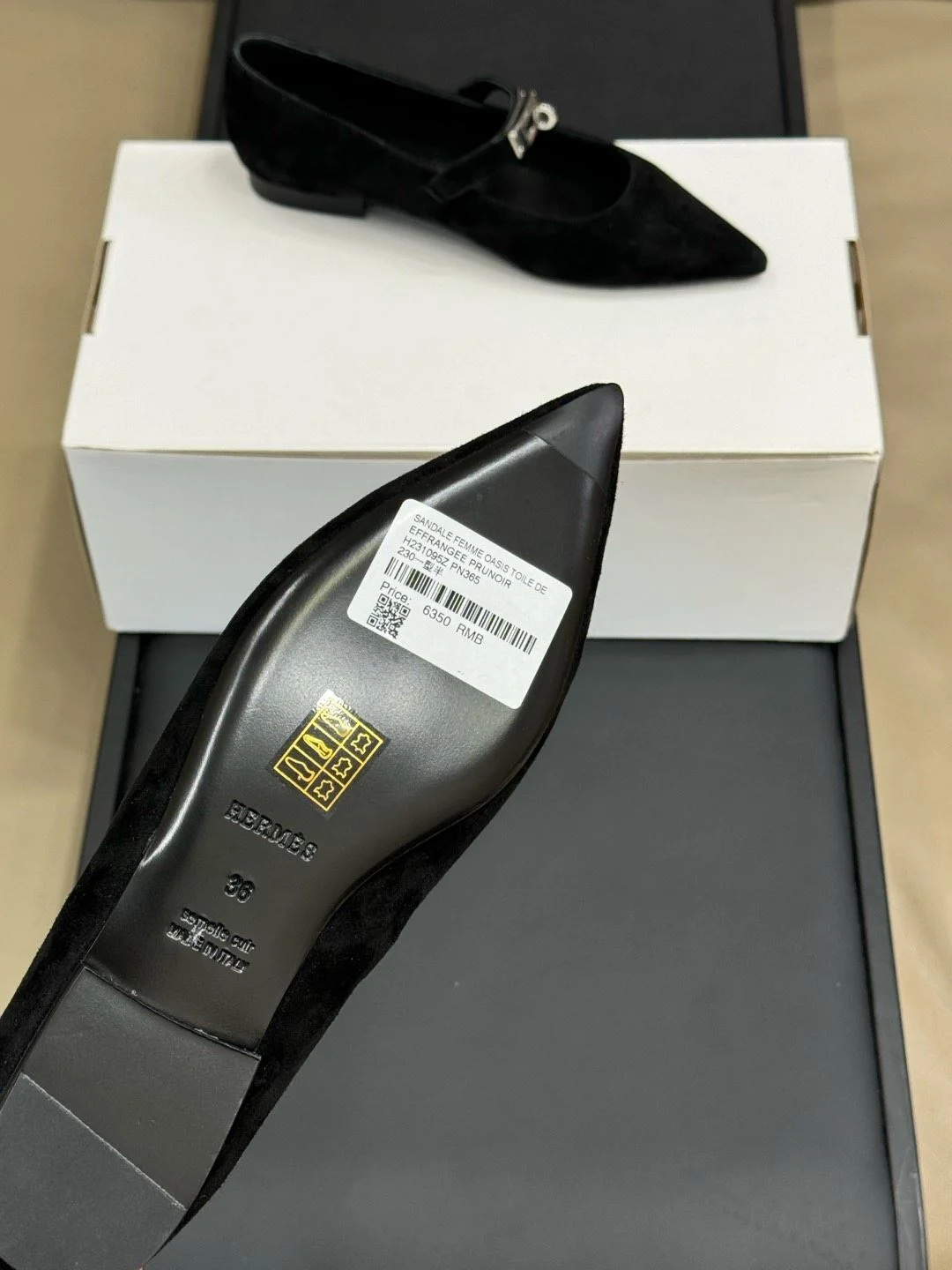Official Hermes Heeled Shoes