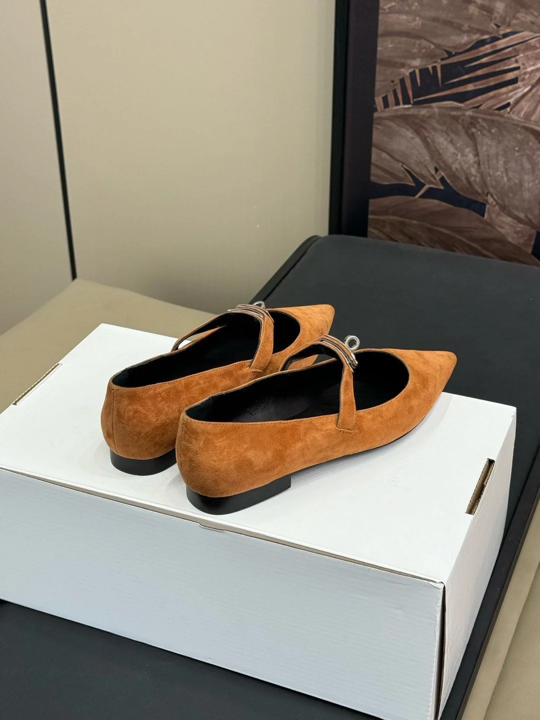 Exact replica Hermes Heeled Shoes