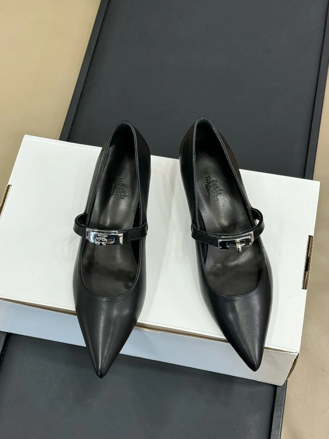 Value-priced Hermes Heeled Shoes