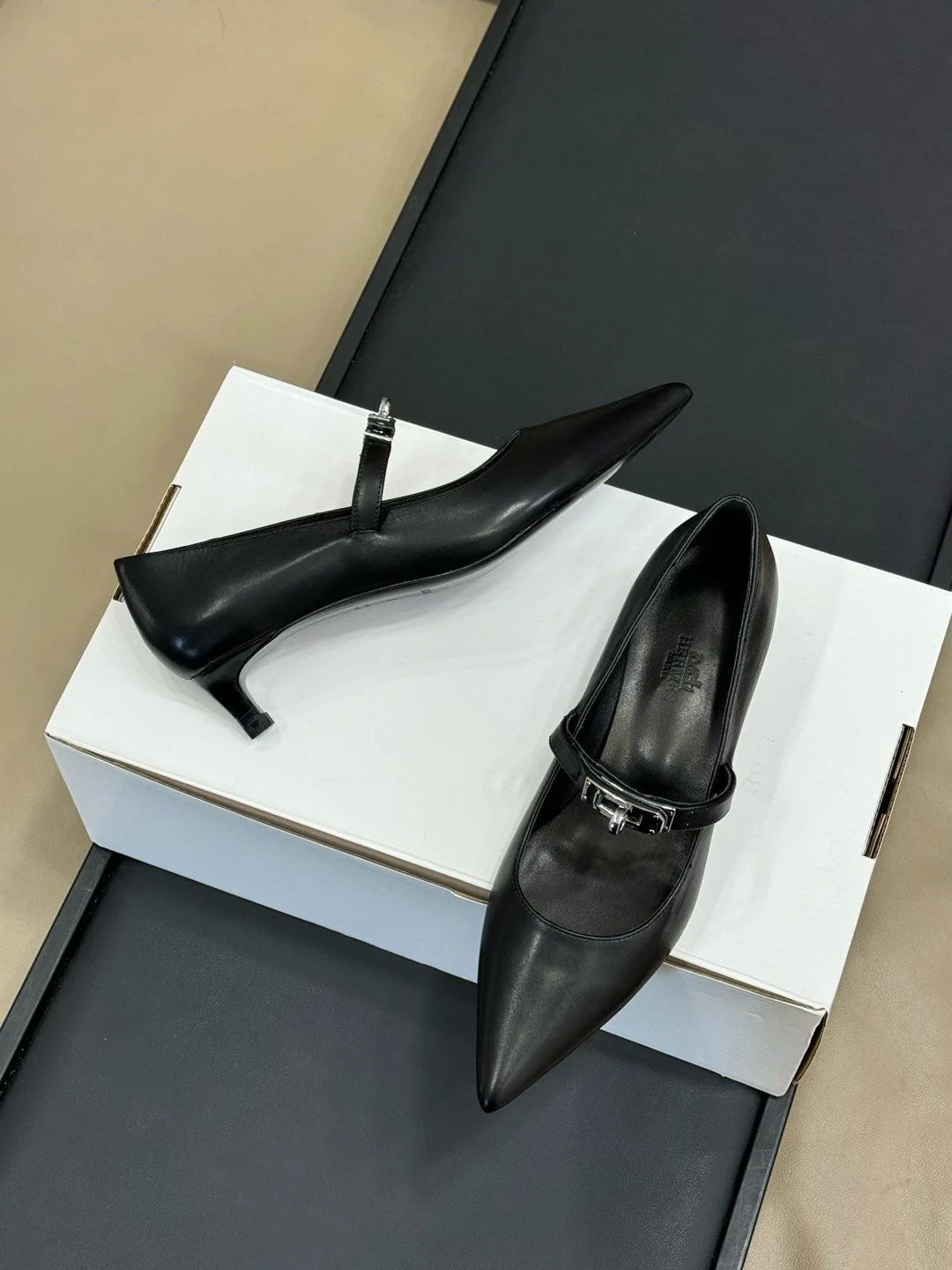 Value-priced Hermes Heeled Shoes