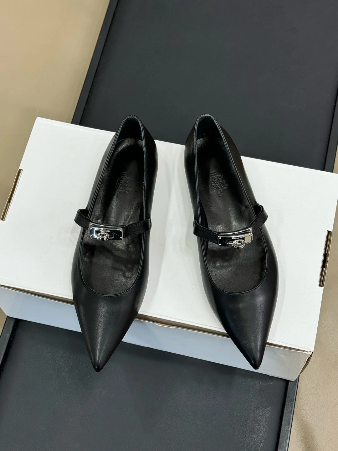 Value-priced Hermes Heeled Shoes