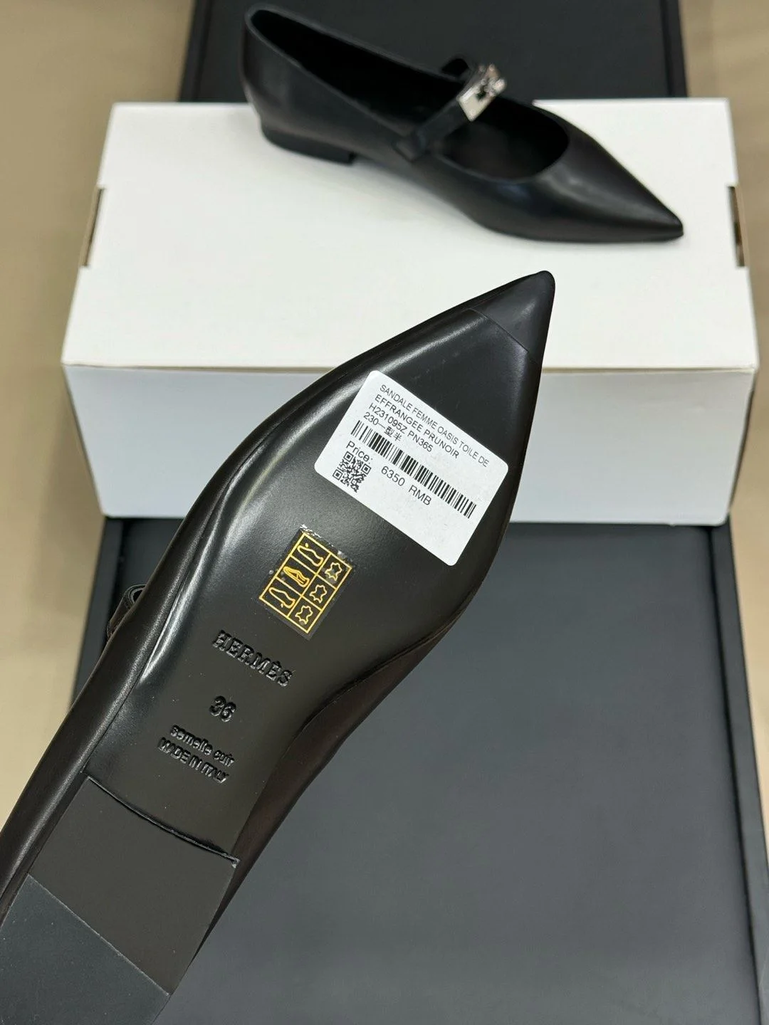 Value-priced Hermes Heeled Shoes