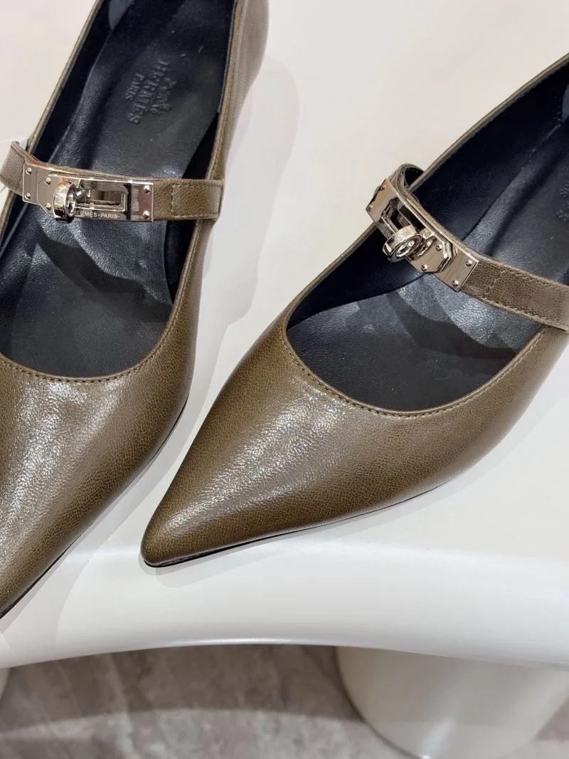 Original Hermes Heeled Shoes