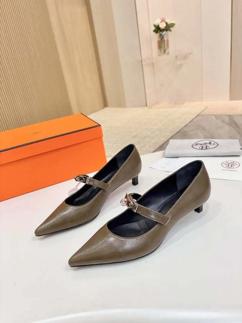 Original Hermes Heeled Shoes