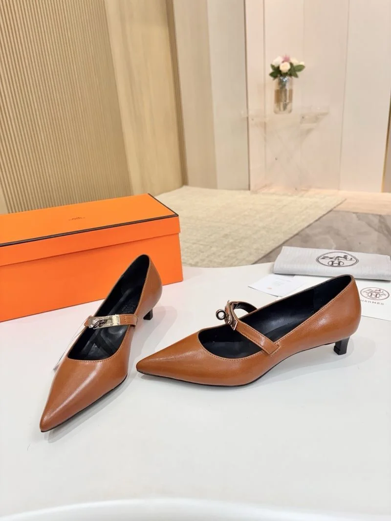 Perfect replica Hermes Heeled Shoes