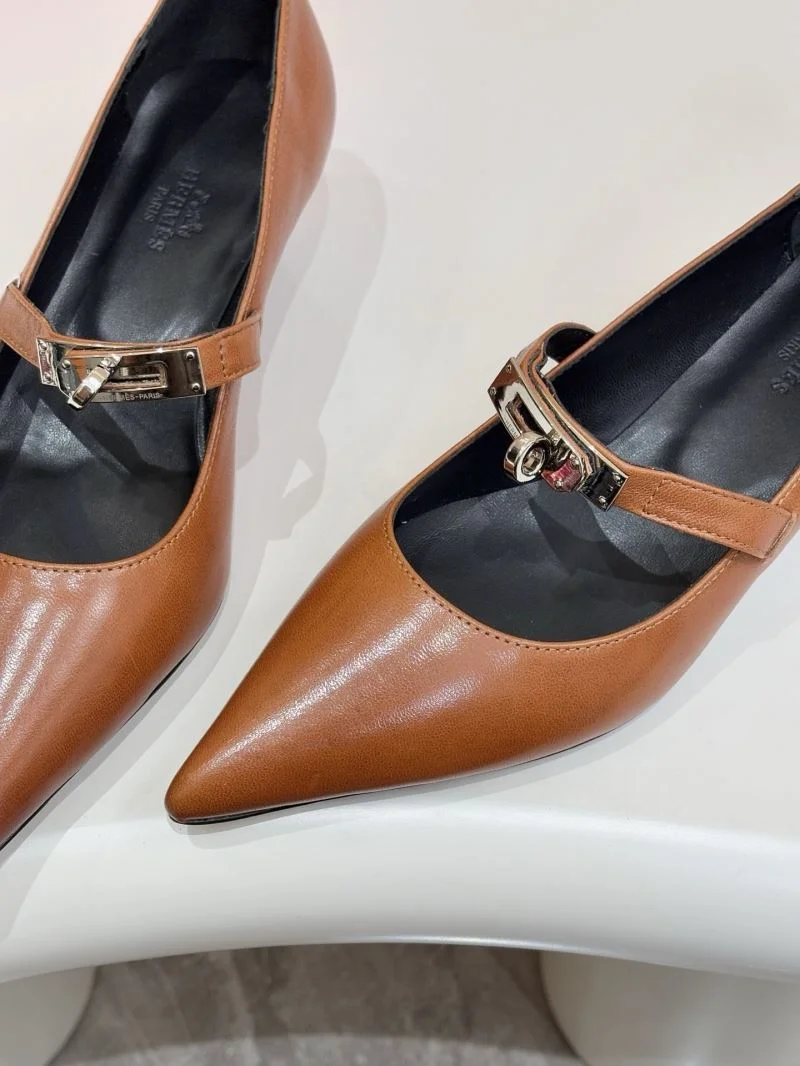 Perfect replica Hermes Heeled Shoes