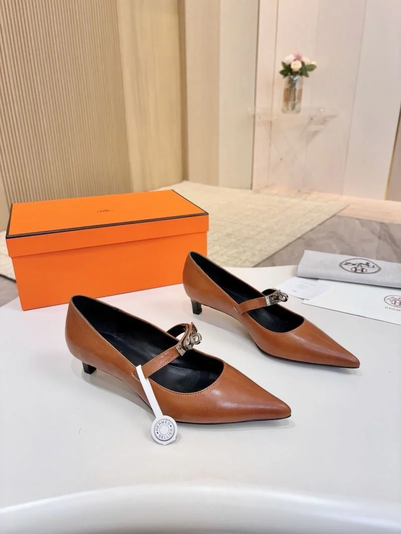 Perfect replica Hermes Heeled Shoes