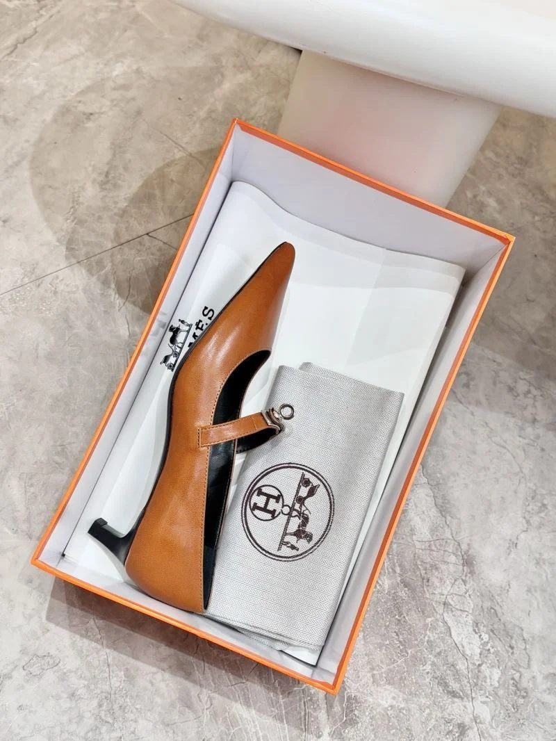 Perfect replica Hermes Heeled Shoes