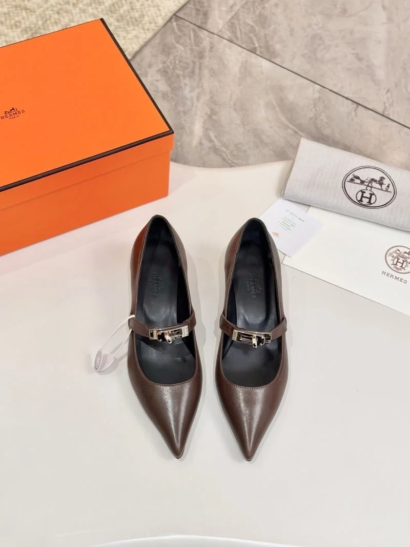 Inexpensive Hermes Heeled Shoes