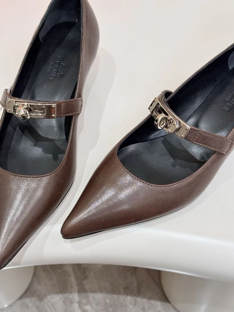Inexpensive Hermes Heeled Shoes