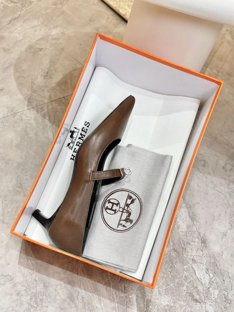 Inexpensive Hermes Heeled Shoes