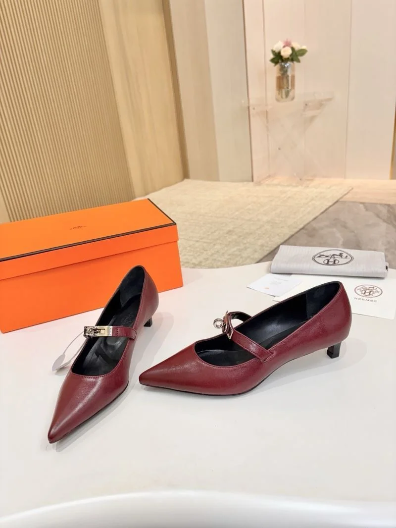 Mirror quality Hermes Heeled Shoes