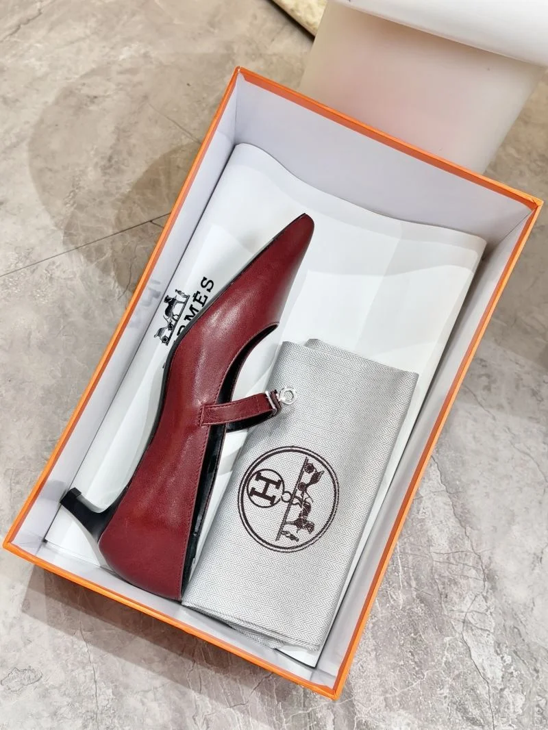 Mirror quality Hermes Heeled Shoes