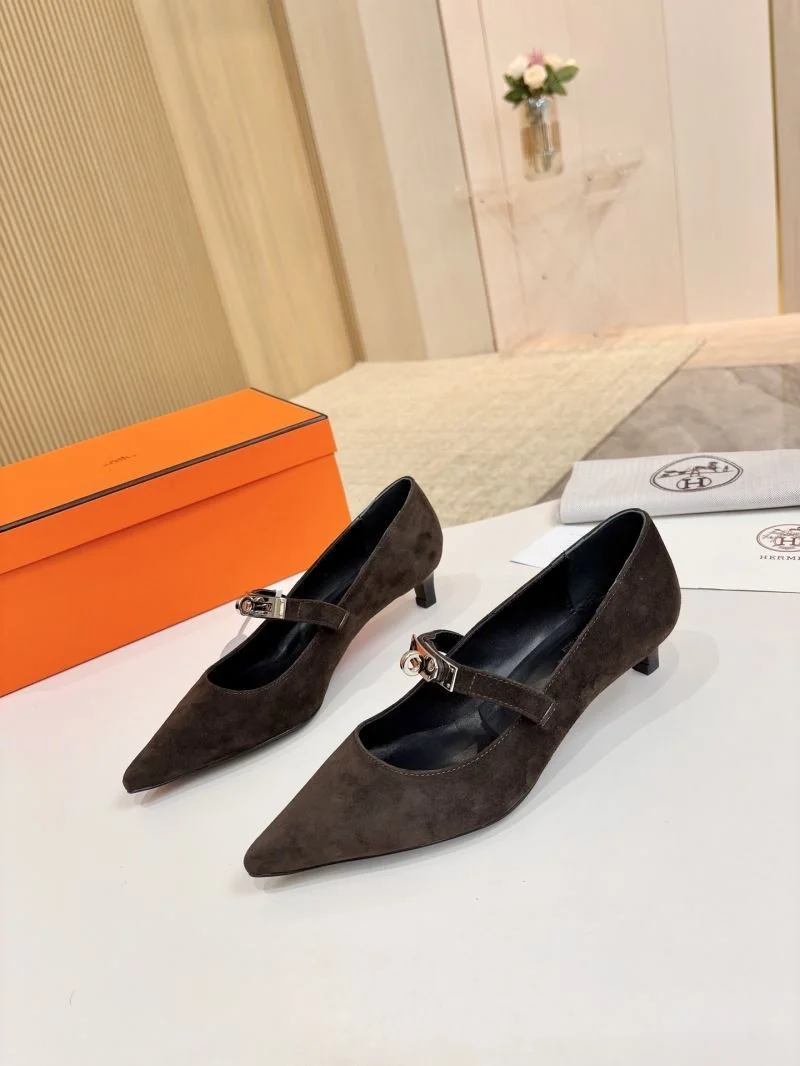 1:1 copy Hermes Heeled Shoes