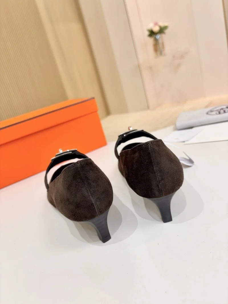 1:1 copy Hermes Heeled Shoes