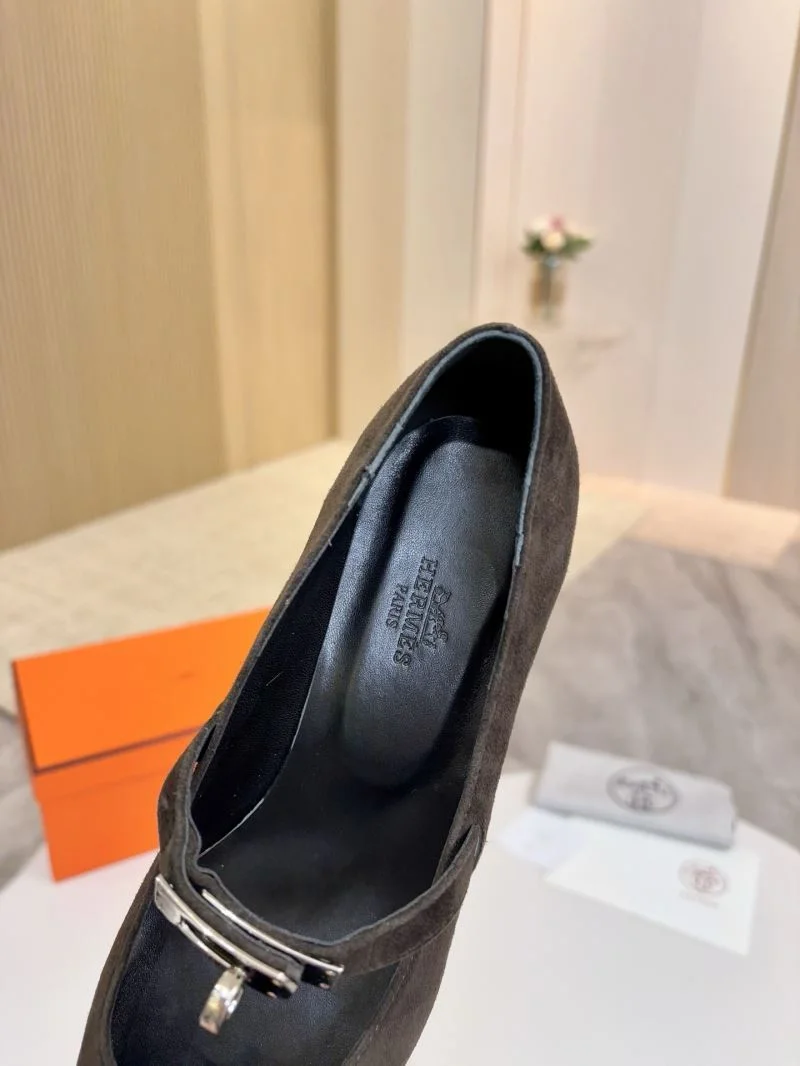 1:1 copy Hermes Heeled Shoes