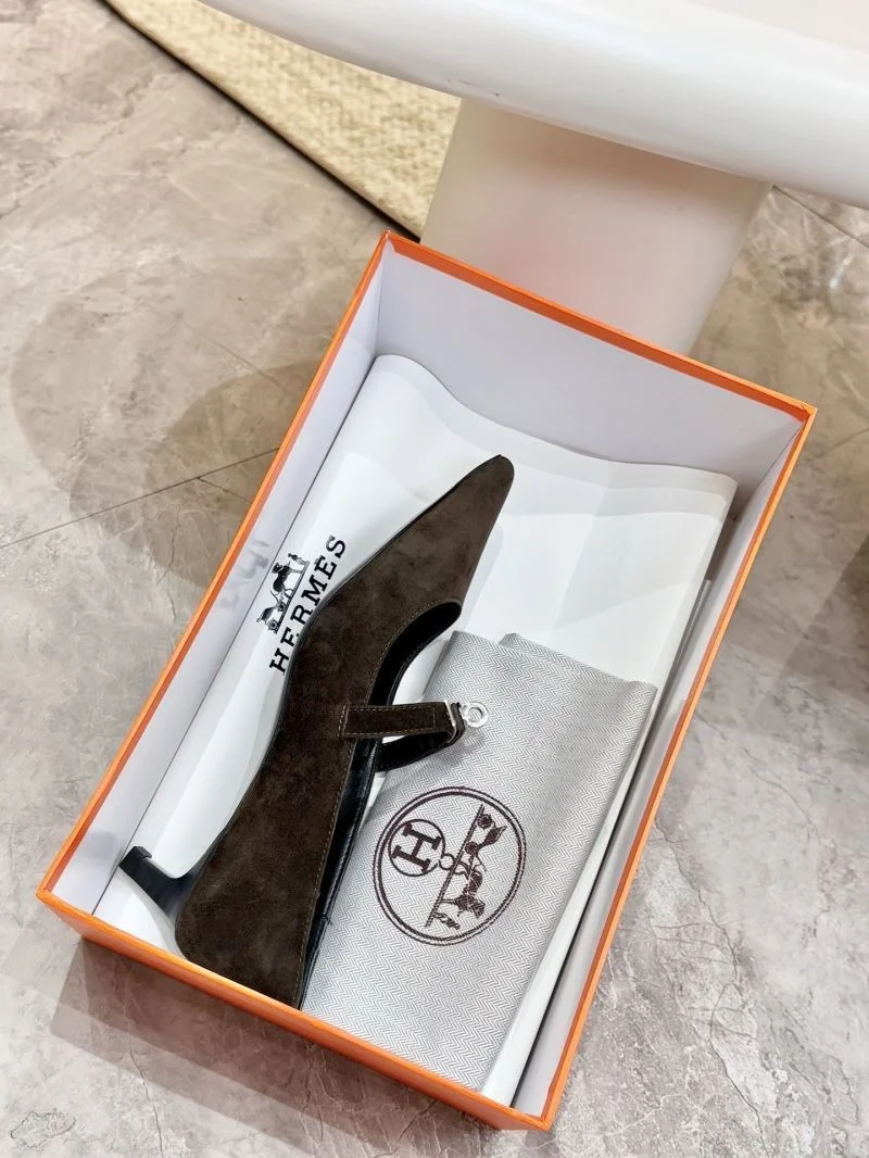 1:1 copy Hermes Heeled Shoes